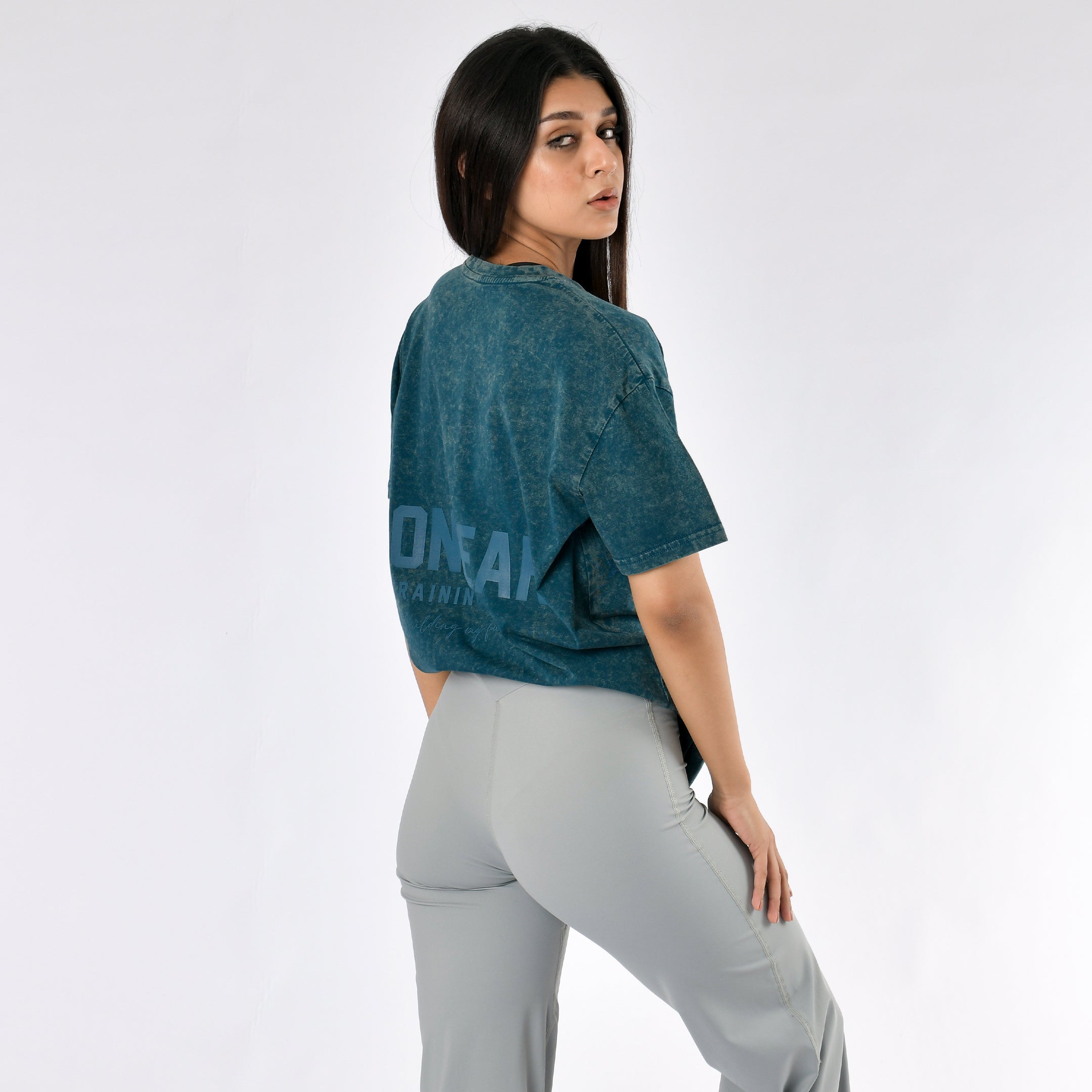 Unisex Stone Wash Oversized Tee 2.0 – IRONGEAR Fitness